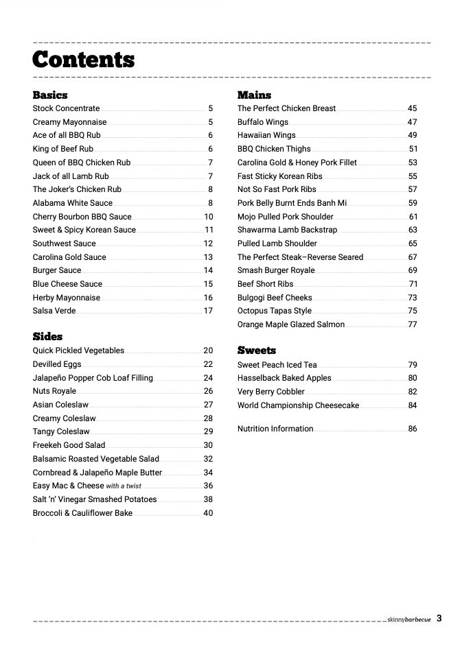 SkinnyBarbecue Cookbook – Skinnymixers Shop