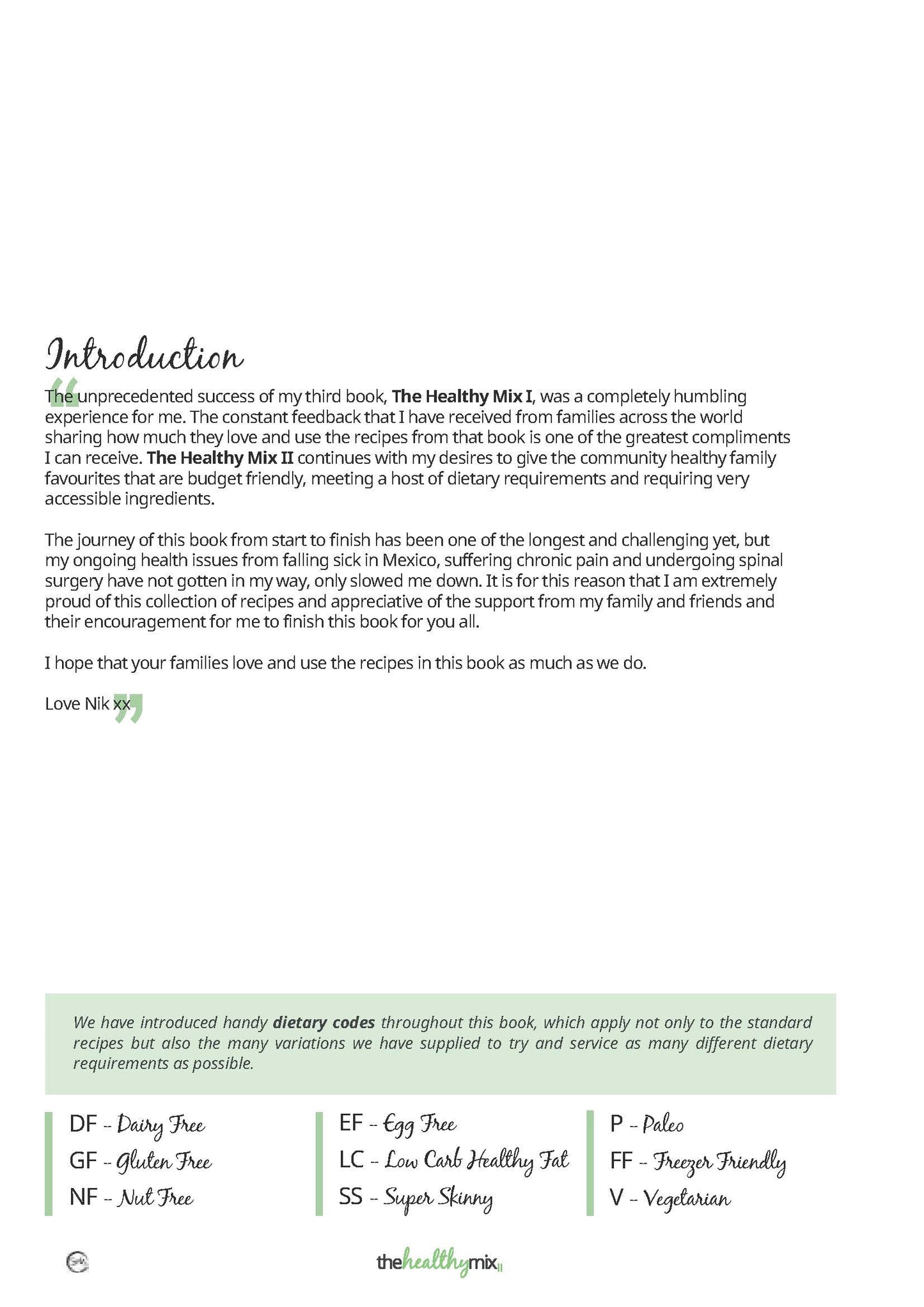 The Healthy Mix II Cookbook – Skinnymixers Shop