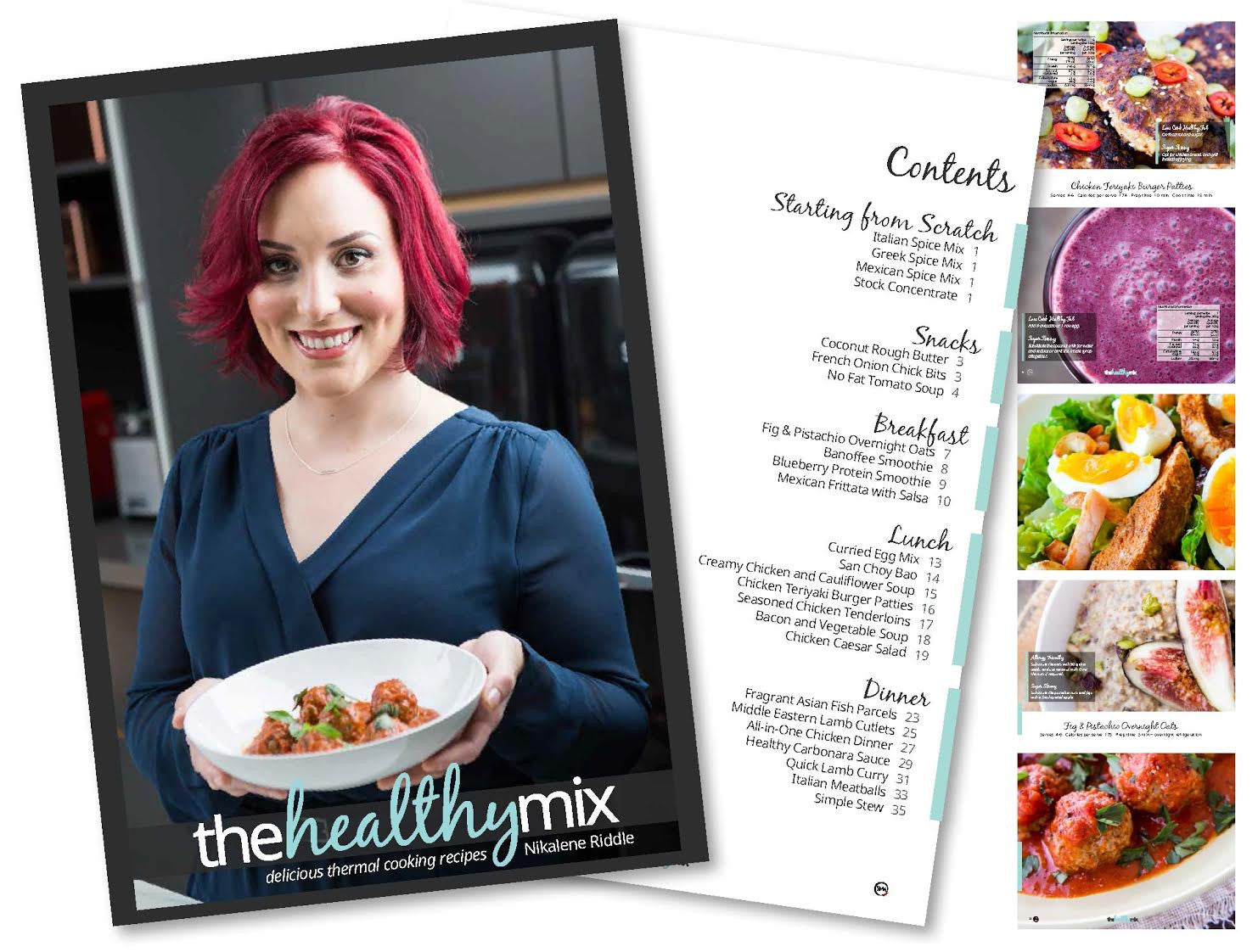 The Healthy Mix I Cookbook – Skinnymixers Shop